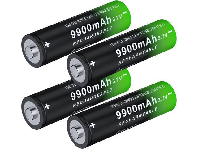 Click here for 4 Pack 18650 Rechargeable Battery 3.7V 9900mAh But... prices
