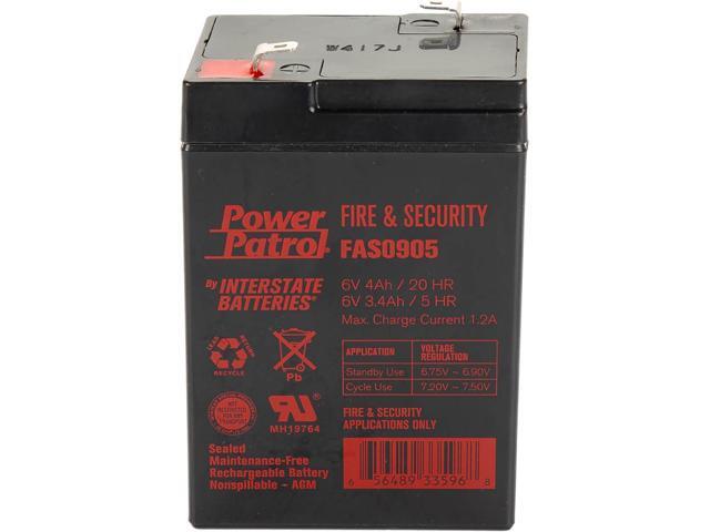 Click here for Interstate Batteries 6V 4Ah Fire & Security Batter... prices