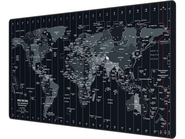 Click here for Large Mouse Pad 35.4x15.7 Inch World Map - XXL Gam... prices