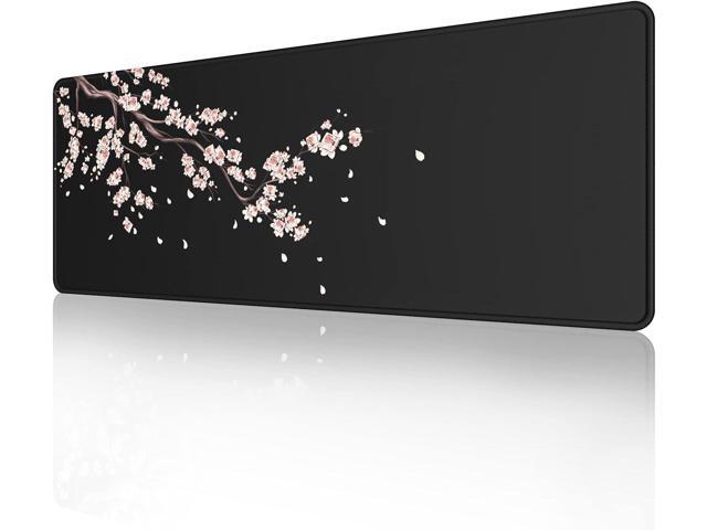 Click here for ETZ Japanese Plum Blossoms Black Mouse Pad (31.5 ×... prices