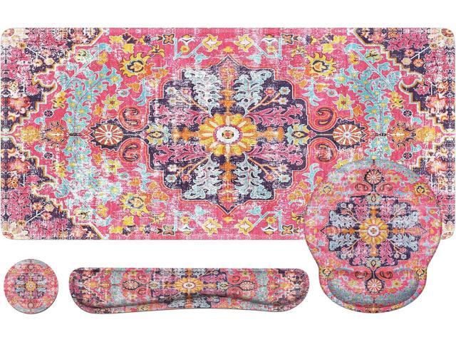 Click here for iLeadon Mouse Pad Set  Boho Desk Mat + Mouse Pad w... prices