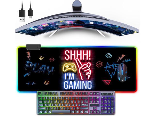 Click here for RGB Gaming Mouse Pad  Large Mousepad with Led Ligh... prices