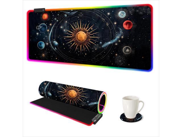 Click here for AIMSA RGB Mouse Pad LED Gaming Mouse Pad with 14 L... prices
