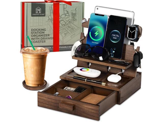 Click here for Wood Phone Docking Station for up to 3 Phones - Ni... prices