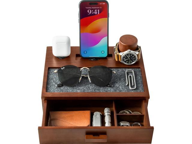 Click here for Holme & Hadfield Premium Wooden Phone Docking Stat... prices