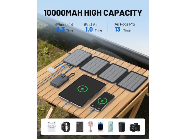 Click here for 10000mAh Solar Power Bank  Detachable Solar Panel... prices