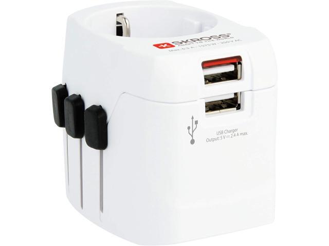 Click here for Skross Travel Adapter World PRO+ USB Earthed prices