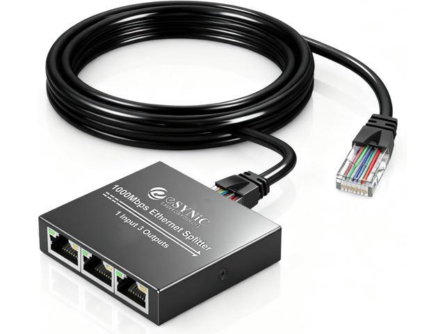 Click here for eSynic Ethernet Splitter 1 to 3 Portable 1000Mbps... prices