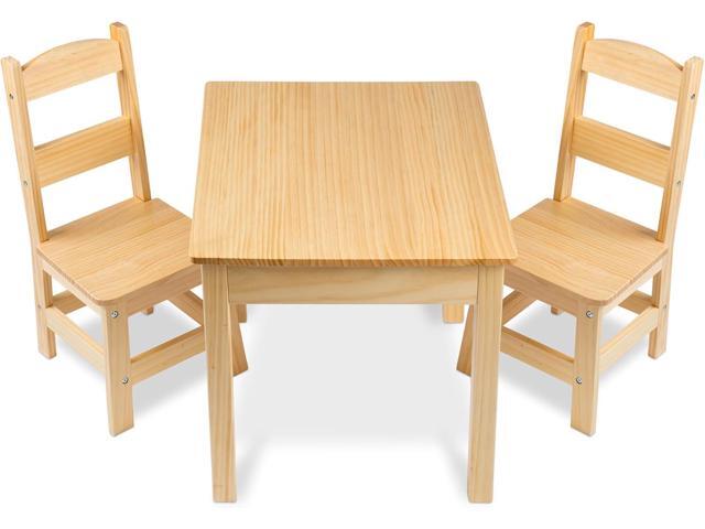 Click here for Melissa & Doug Solid Wood Kids Table and Chairs (2... prices
