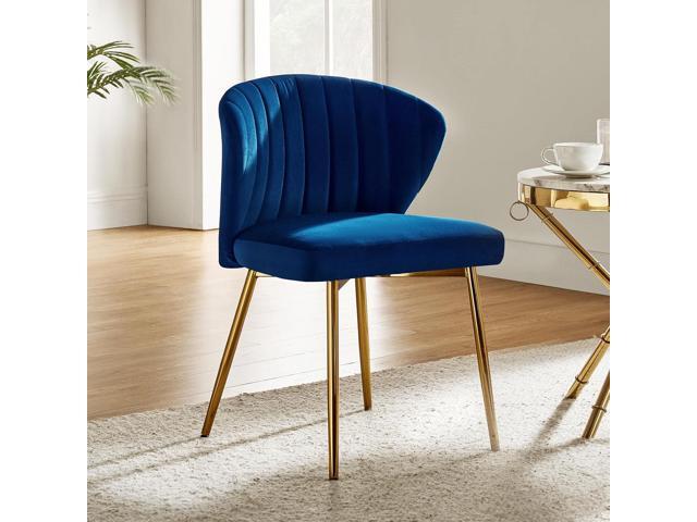 Click here for HULALA HOME Velvet Dining Chairs  Modern Small Arm... prices