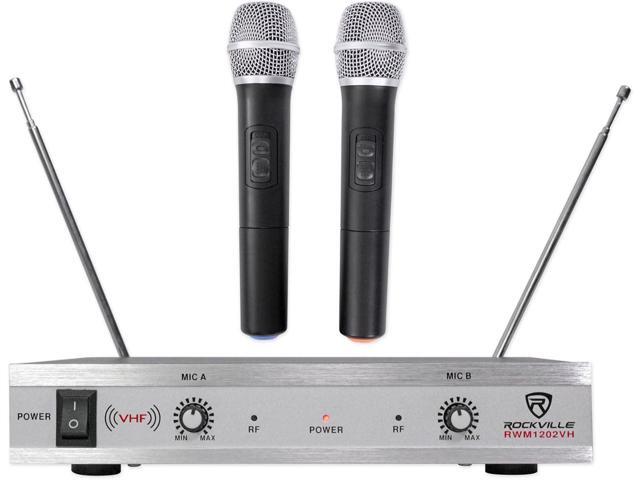 Click here for Rockville RWM1202VH VHF Wireless (2) Handheld Micr... prices