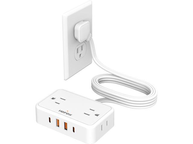 Click here for Flat Plug Extension Cord  6 Ft Ultra Thin Power St... prices