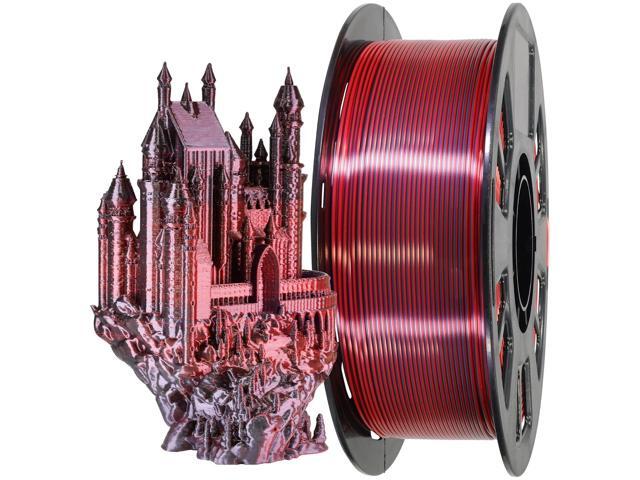 Click here for MIKA3D 2 Colors in 1 Silk Black Red PLA 3D Filamen... prices
