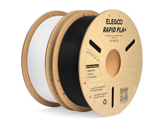 Click here for ELEGOO Rapid PLA Plus Filament 1.75mm Black & Whit... prices