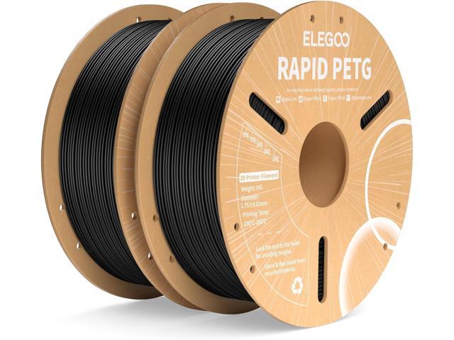 Click here for ELEGOO Rapid PETG Filament 1.75mm Black 2KG  High... prices