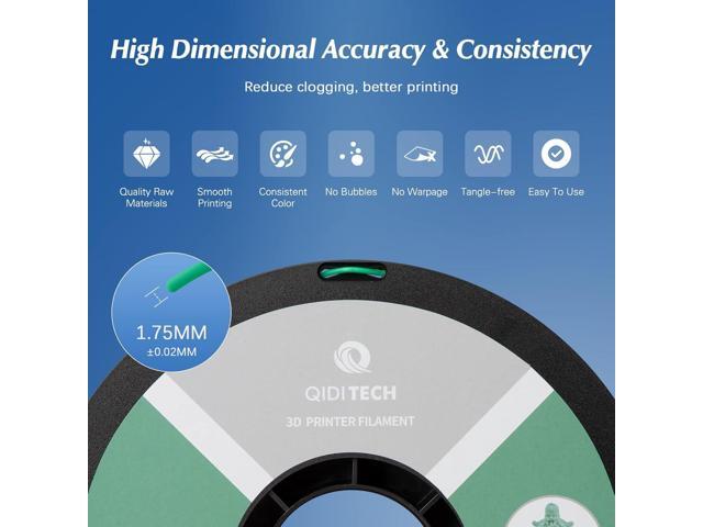 Click here for R QIDI TECHNOLOGY PLA Filament 1.75mm  3D Printer... prices