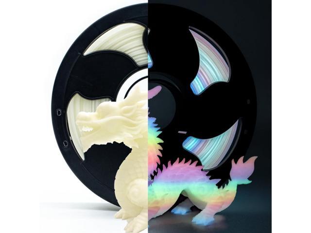 Click here for Glow in the Dark Gradient Rainbow 1.75mm PLA Filam... prices