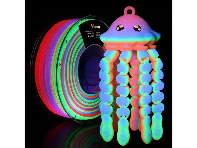 Click here for LOVOON 3D Printer Filament Luminous Glow Rainbow P... prices