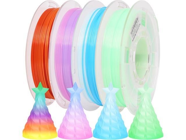 Click here for RAMBERY Clear Rainbow PLA Filament Bundle 1.75mm... prices