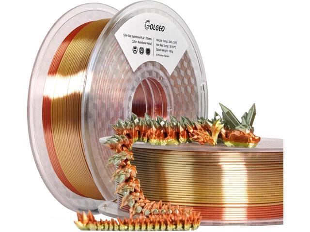 Click here for Silk PLA 3D Printer Filament 1.75mm  Multicolor Ra... prices