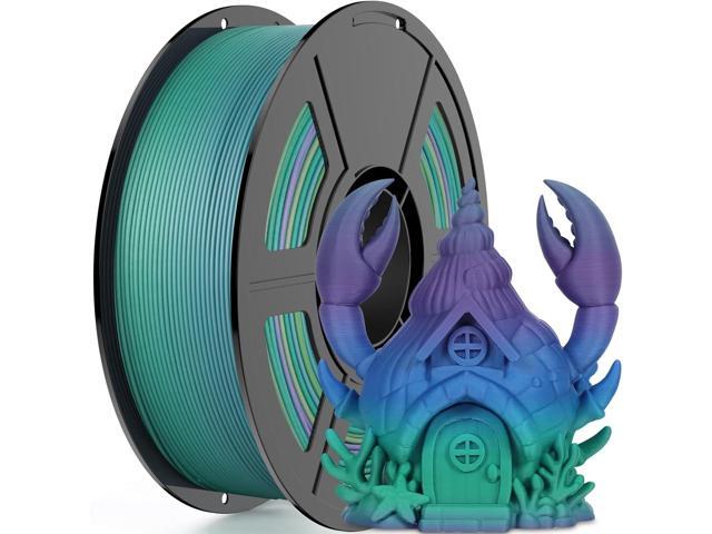 Click here for Matte Rainbow PLA 3D Printer Filament  Multicolor... prices