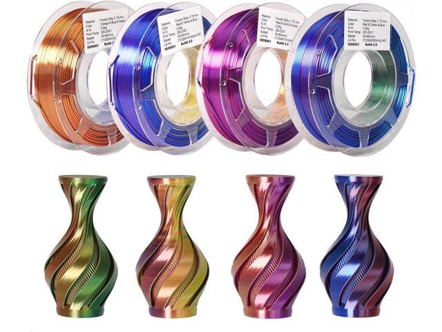 Click here for 1.75mm Silk 3D Printer Filament Bundle Multipack -... prices