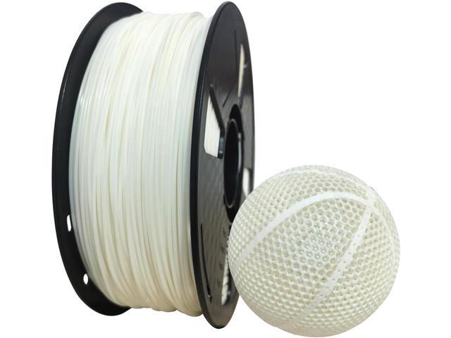 Click here for CC3D TPE Filament 40D White 1.75mm 1KG 3D Printer... prices