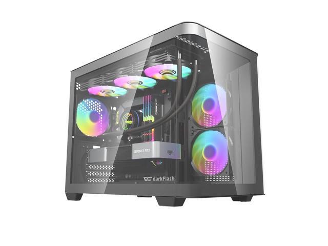 Click here for darkFlash DPW90M Micro-ATX PC Gaming Case 3×Pre-In... prices