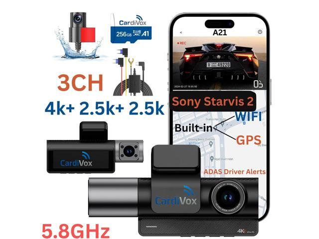 Click here for CardiVox A21 3CH Dash Cam 4K+2.5K+2.5K Sony STARVI... prices
