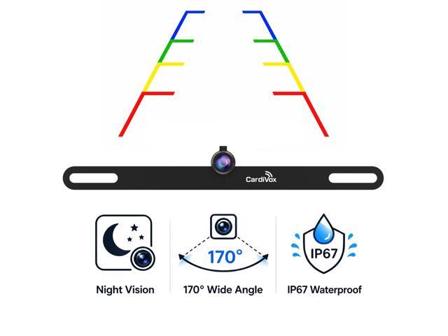 Click here for CardiVox License Plate Backup Camera HD Rear View... prices