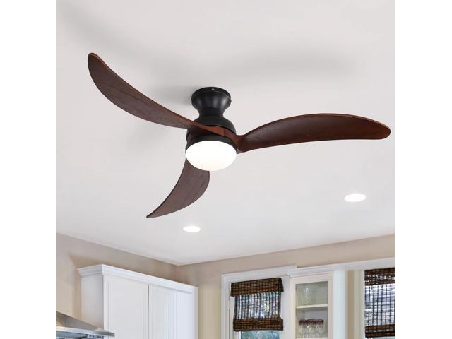 Click here for Sofucor 52 Flush Mount Ceiling Fan with Lights and... prices