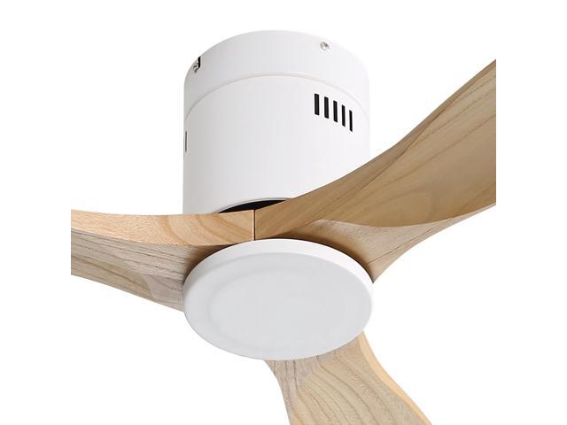 Click here for Sofucor 52 Inch Solid Wood Ceiling Fan Without Lig... prices