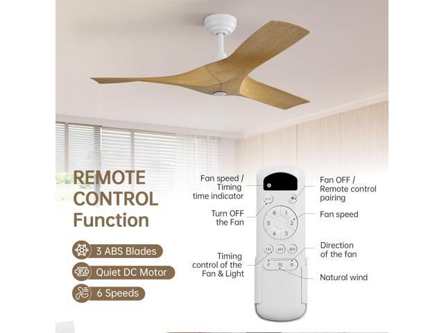 Click here for Sofucor 52 ABS Ceiling Fan Adjustable Height 6-Spe... prices