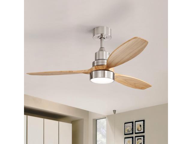 Click here for Sofucor 52 Inch Wood Ceiling Fans with Lights Remo... prices