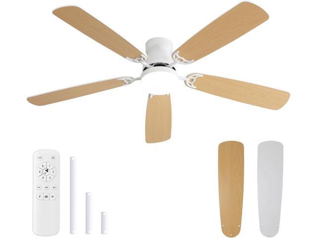 Click here for Sofucor 52 Inch Flush Mount Ceiling Fans with Ligh... prices