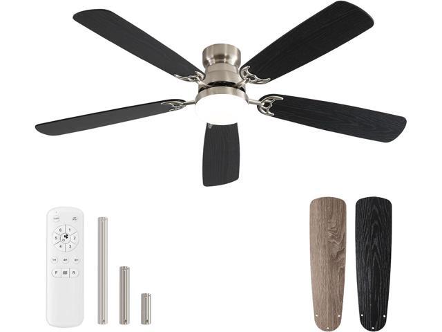 Click here for Sofucor 52 Inch Flush Mount Ceiling Fan With Light... prices