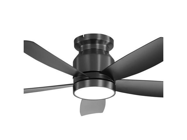 Click here for Sofucor 42 Inch Black Low Profile Ceiling Fan with... prices