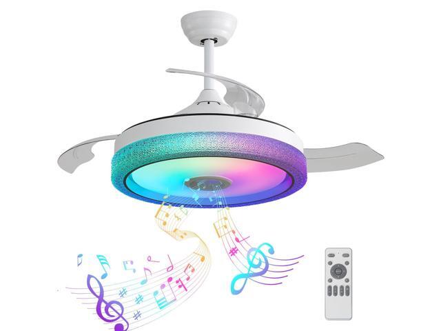 Click here for Sofucor 42 RGB LED Ceiling Fan Light Dimmable Adju... prices