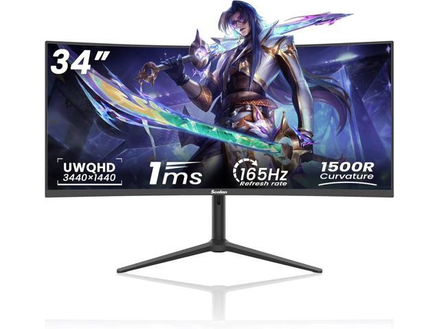 Click here for Sealan 34 inch Ultrawide Curved Computer Gaming Mo... prices