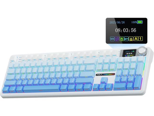 Click here for AULA F108 PRO - Wireless Mechanical Keyboard with... prices
