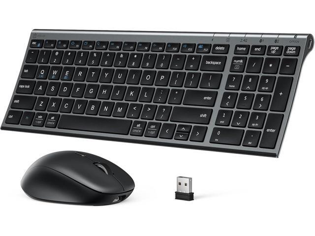 Click here for iClever DK05 Bluetooth Keyboard and Mouse Combo  M... prices