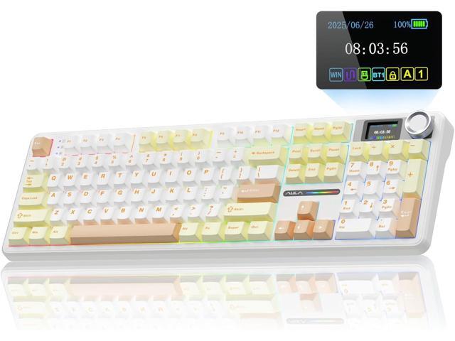 Click here for AULA F108 PRO - Wireless Mechanical Keyboard with... prices