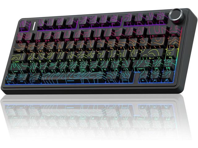 Click here for AULA F75 Pro Wireless Mechanical Keyboard with Kno... prices