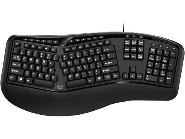 Click here for Adesso Ergonomic USB Keyboard with Integrated Palm... prices