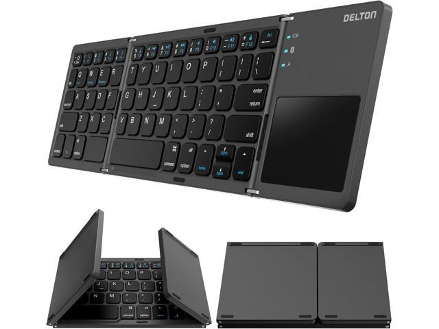 Click here for Delton F75 Foldable Bluetooth Keyboard with Touchp... prices
