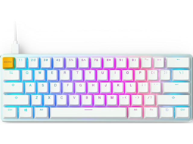 Click here for GLORIOUS GMMK White Ice Edition - Compact (Pre-Bui... prices