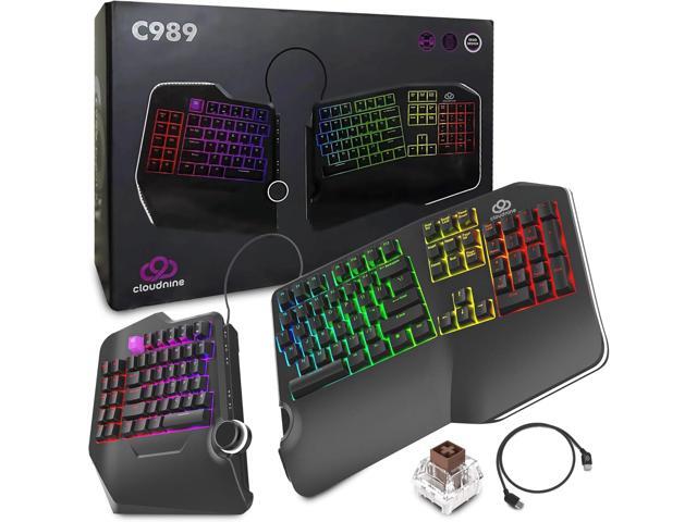 Click here for Cloud Nine C989M Ergonomic Mechanical Keyboard for... prices
