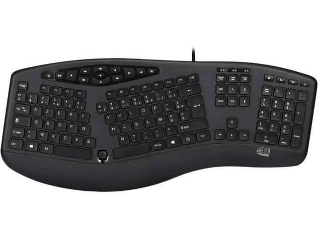 Click here for Adesso AKB-160UB Wired Ergonomic Keyboard with Int... prices
