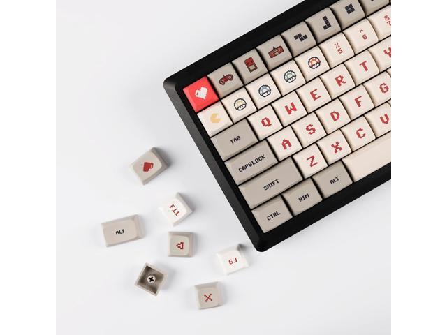 Click here for YMDK 146 Key Gameboy Dye Sub ZDA PBT Keycap Simila... prices