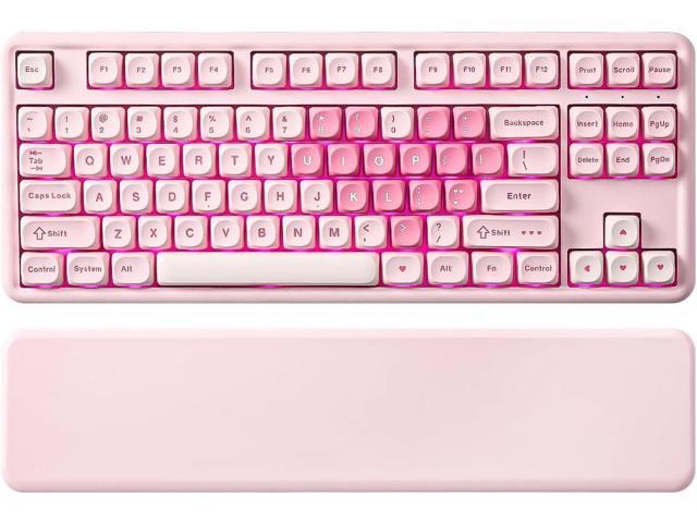 Click here for YUNZII B87 Wireless Mechanical Keyboard QMK/VIA Pr... prices
